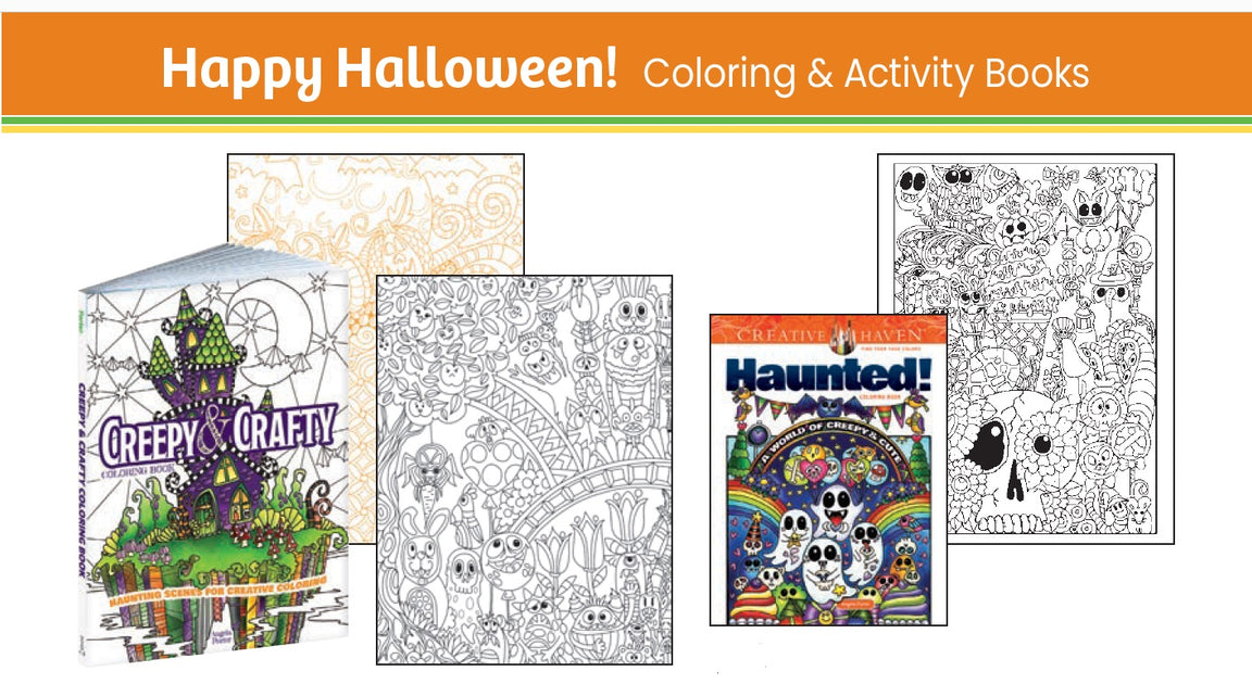 Frightfully Fun Halloween Books from Dover – Dover Publications
