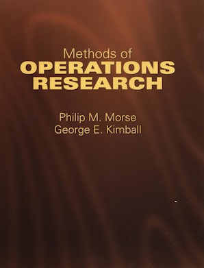 Methods of Operations Research – Dover Publications