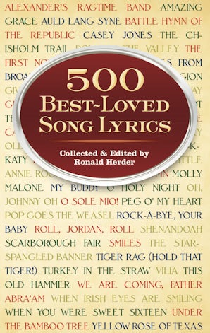 Song Collections – Dover Publications