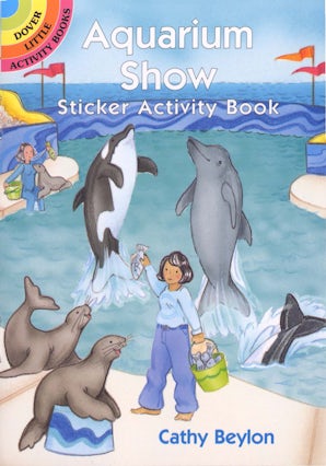 Aquarium Show Sticker Activity Book – Dover Publications