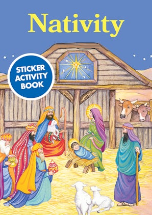 Nativity Sticker Activity Book – Dover Publications