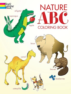 Nature ABC Coloring Book – Dover Publications