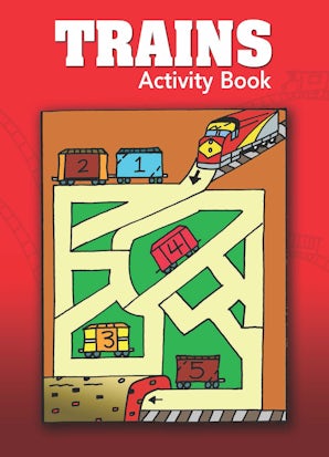 Trains Activity Book – Dover Publications