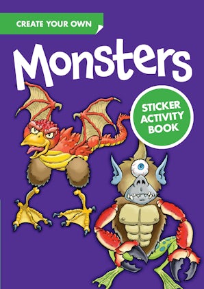 Create Your Own Monsters Sticker Activity Book – Dover Publications