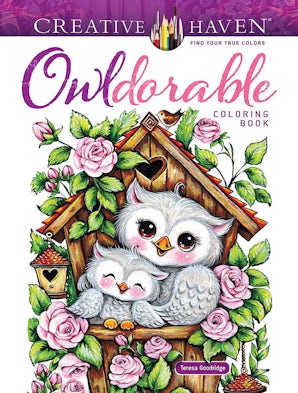 Creative Haven Owldorable Coloring Book – Dover Publications