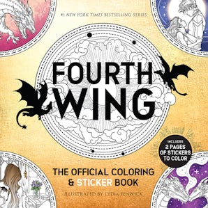 Fourth Wing: The Official Coloring & Sticker Book (Includes 2 Pages of ...