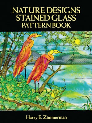 Nature Designs Stained Glass Pattern Book – Dover Publications