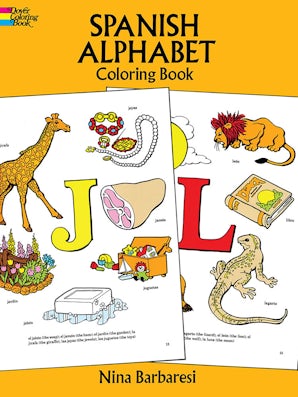 Spanish Alphabet Coloring Book – Dover Publications