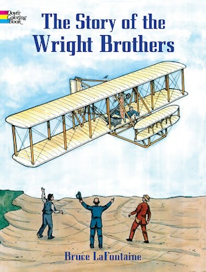 The Story of the Wright Brothers Coloring Book – Dover Publications