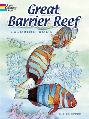Great Barrier Reef Coloring Book – Dover Publications
