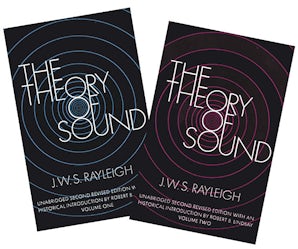 Theory of Sound 2 Volume Set – Dover Publications
