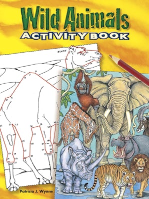 Wild Animals Activity Book – Dover Publications