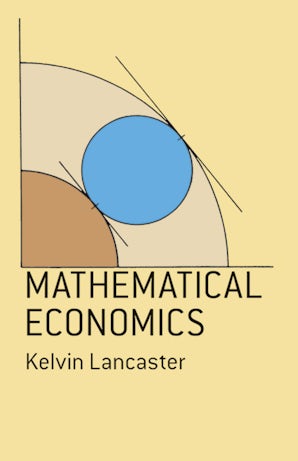 Mathematical Economics – Dover Publications